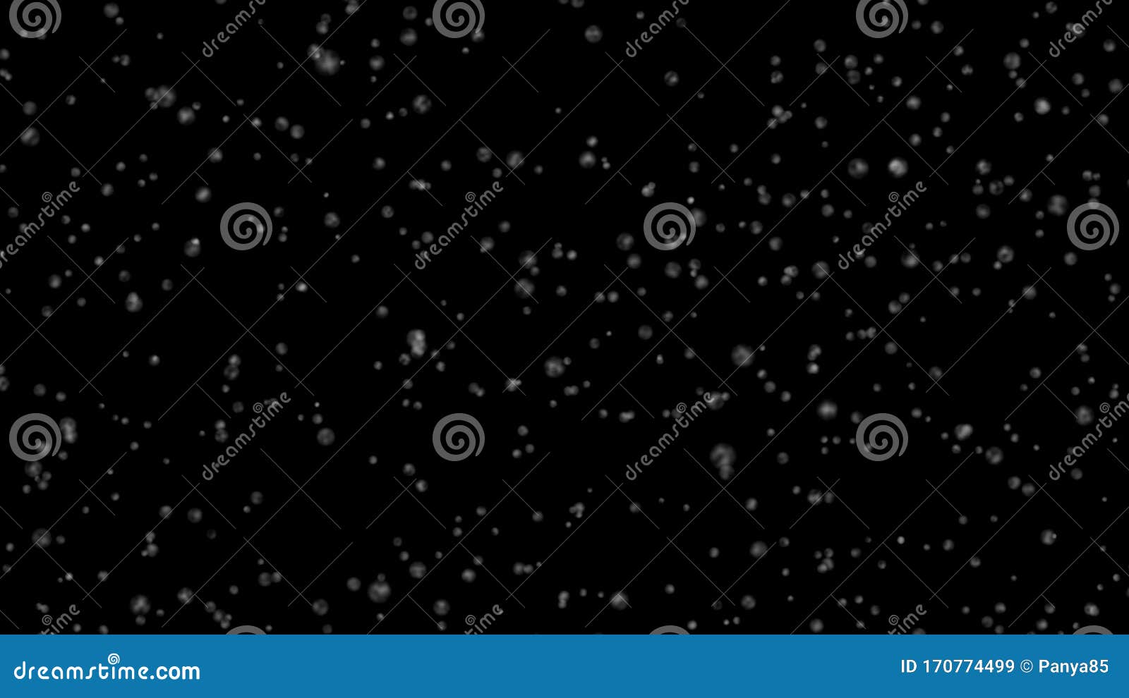 Falling Snow, Motion Background Footage. Seamless Loop Stock Video ...