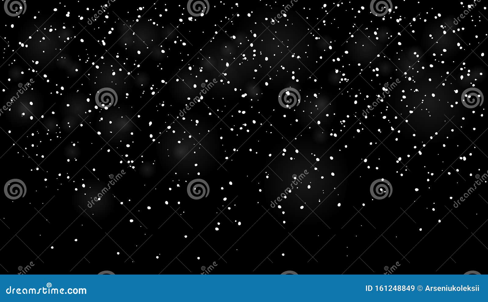 Falling snow overlay stock vector. Illustration of overlay - 161248849