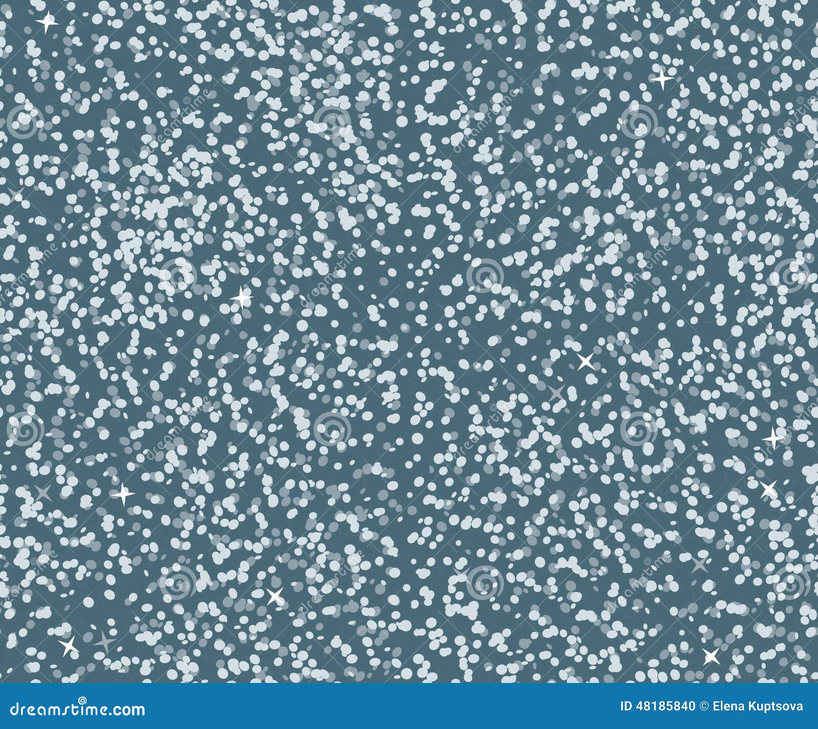 Falling Snow Seamless Patters Stock Photo - Image of christmas, blue ...