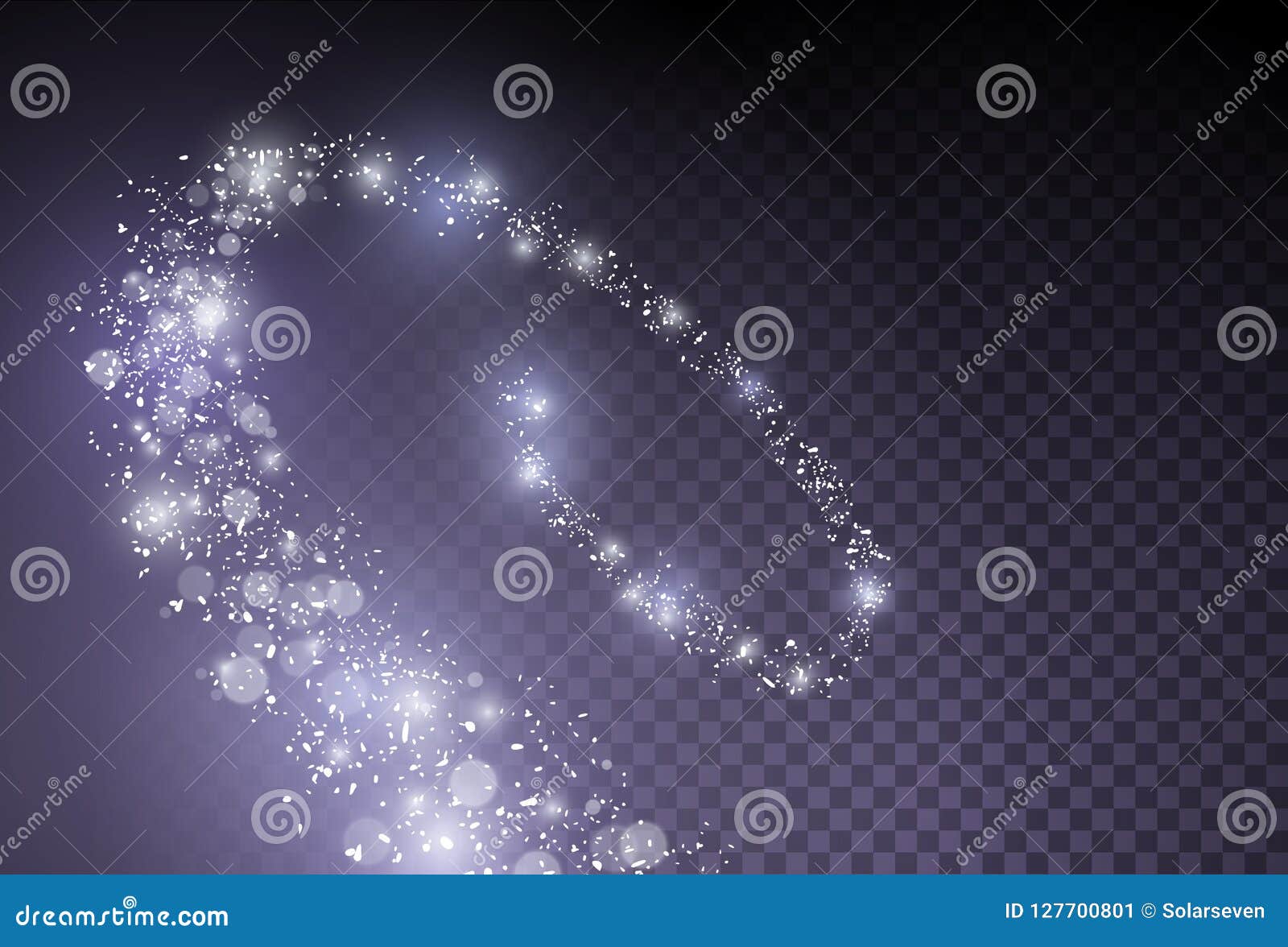 Falling Snow Vector Swirl Background Stock Vector - Illustration of ...