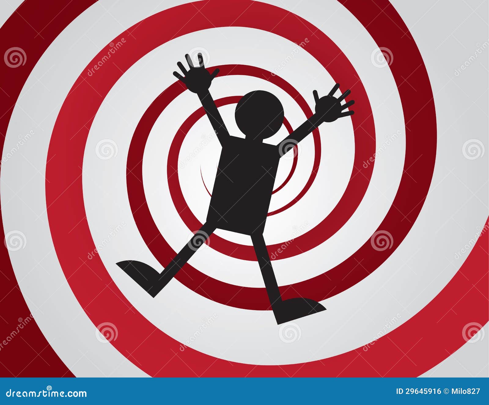 Falling Spiral Vector Illustration | CartoonDealer.com #29645916