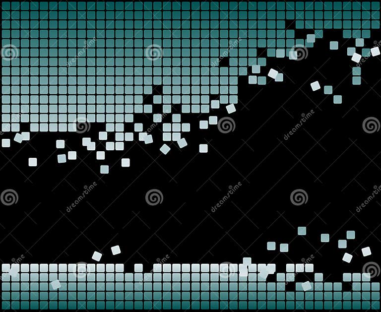 Falling squares stock vector. Illustration of wall, business - 4361417