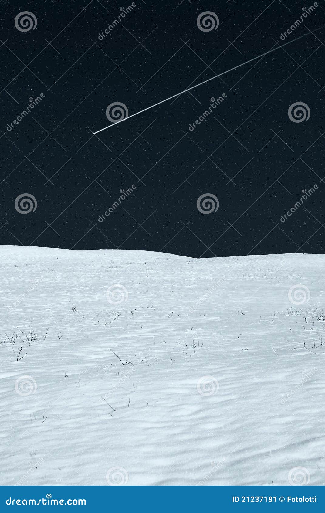 Falling star stock image. Image of landscape, cool, falling - 21237181