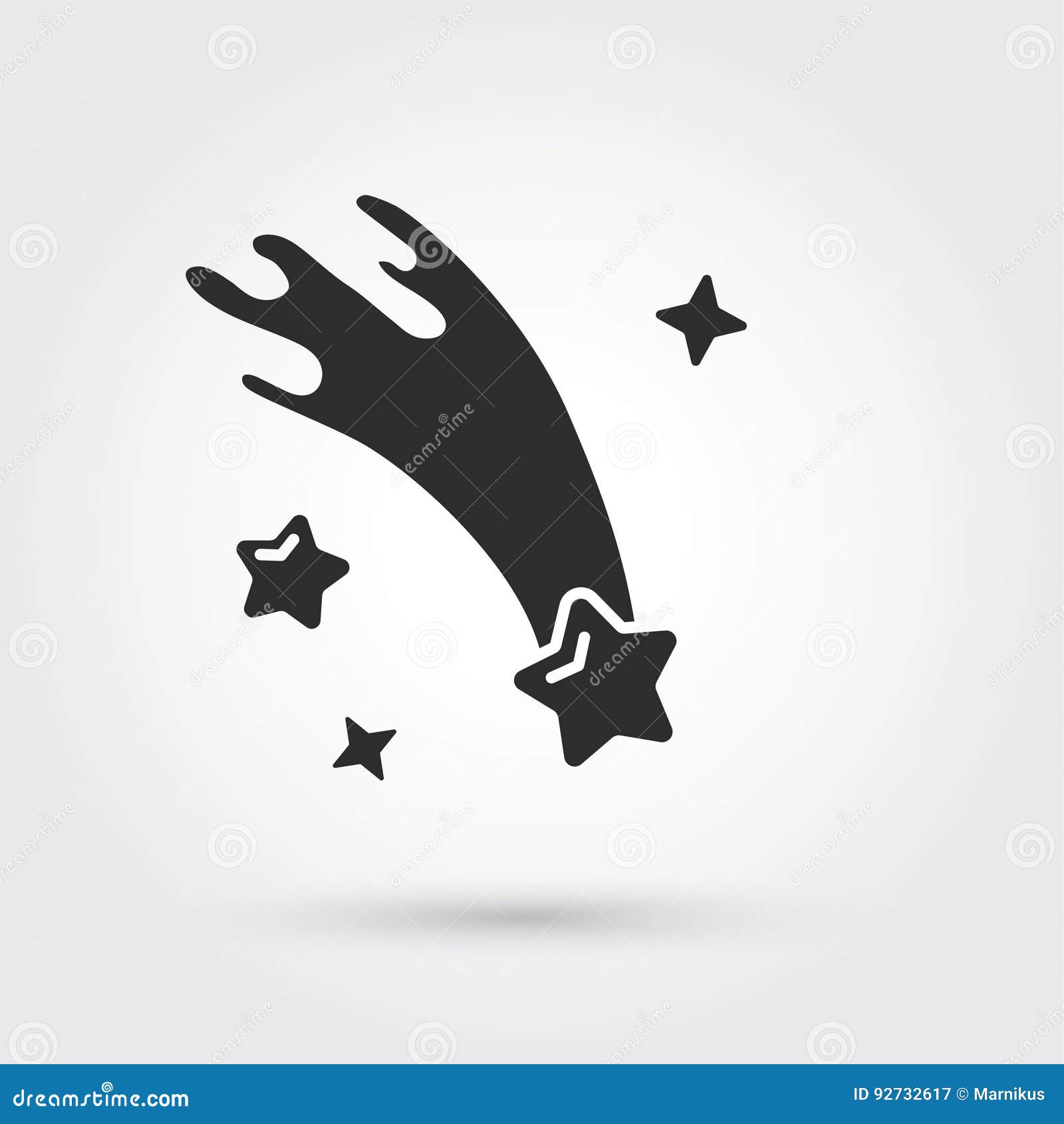 Falling stars stock vector. Illustration of celebrate - 92732617