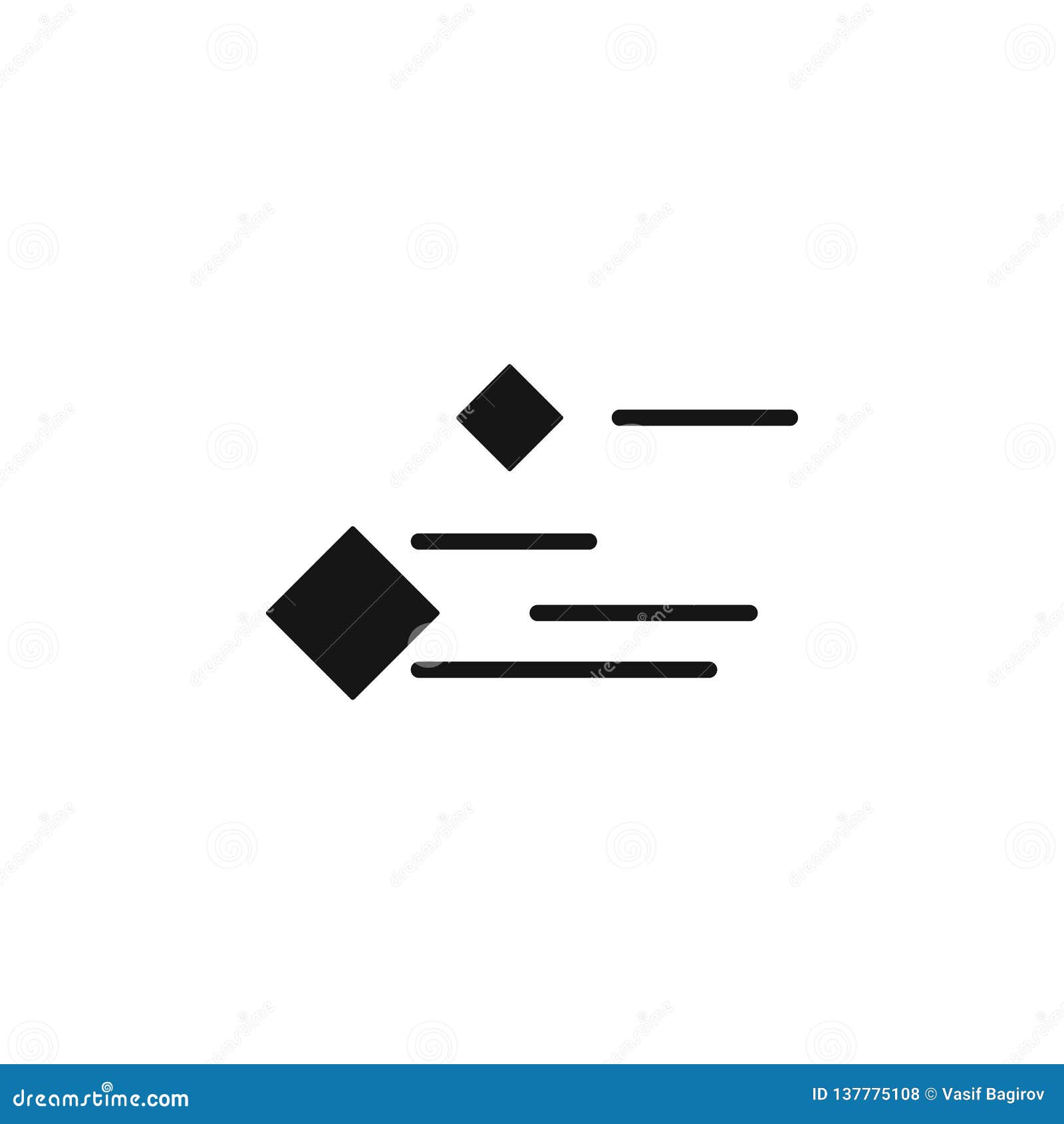 Falling Stones from the Mountain. Falling Stones Stock Vector ...