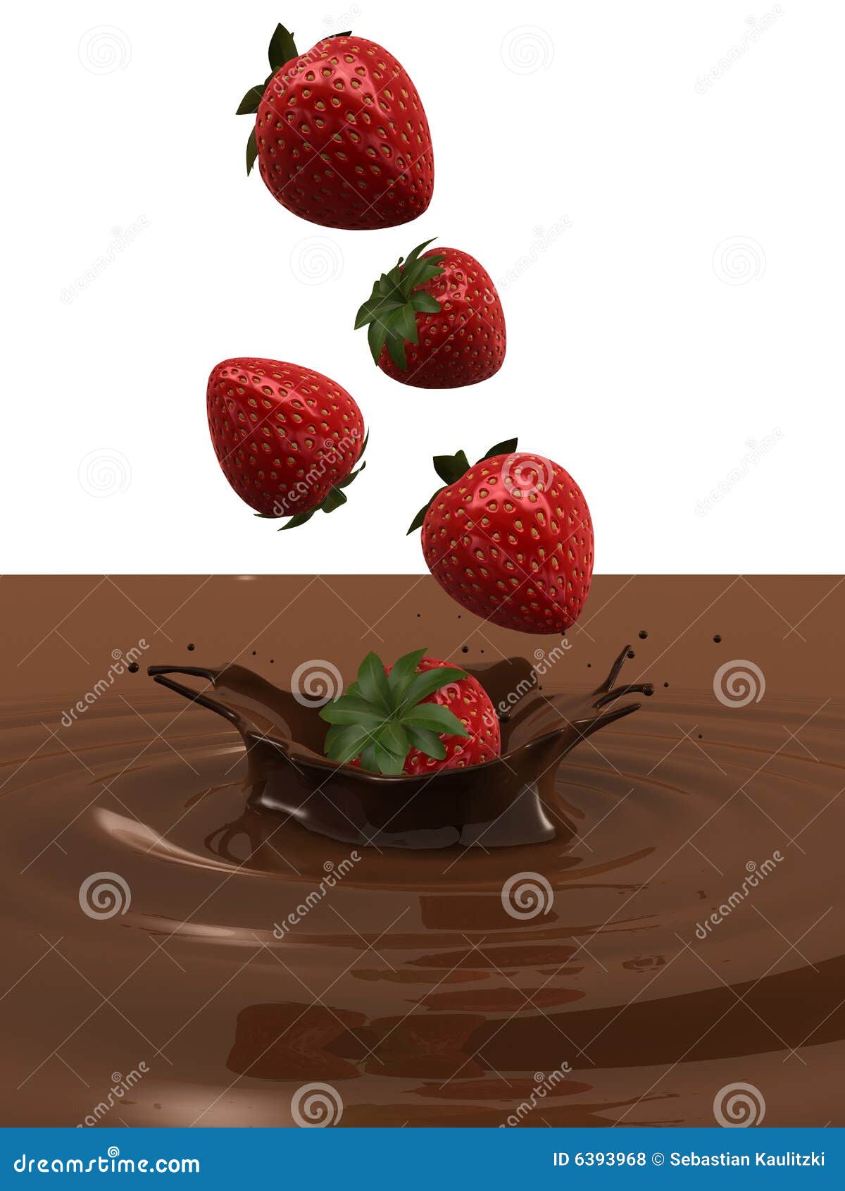 Falling strawberries stock illustration. Illustration of abstract - 6393968