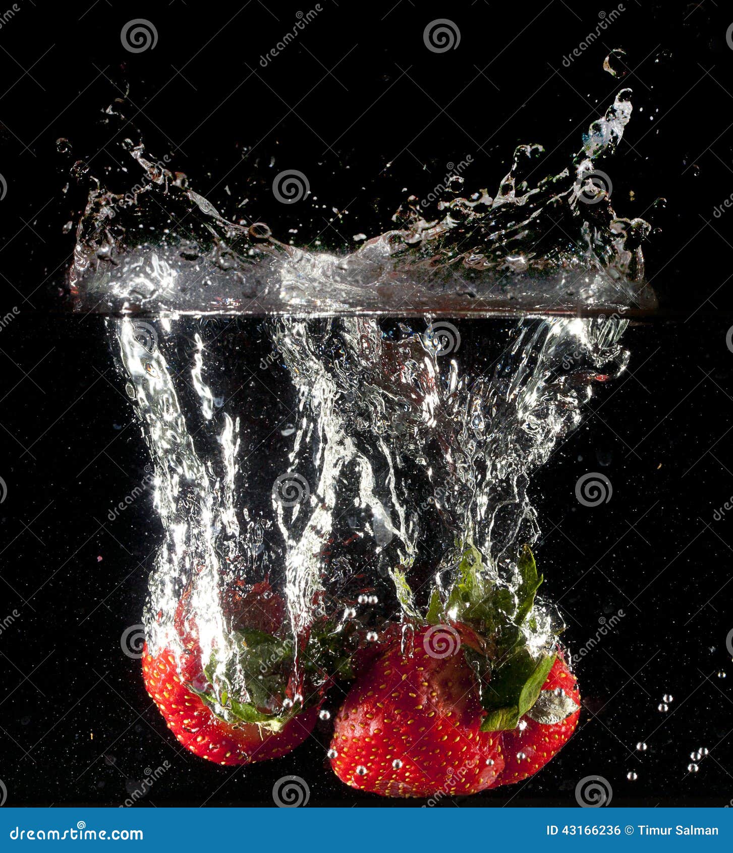 Falling strawberries stock photo. Image of fresh, couple - 43166236
