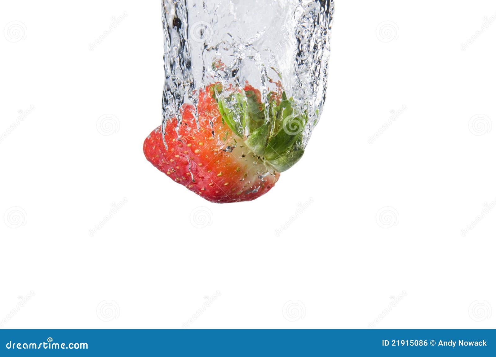 Falling strawberry stock photo. Image of light, liquid - 21915086