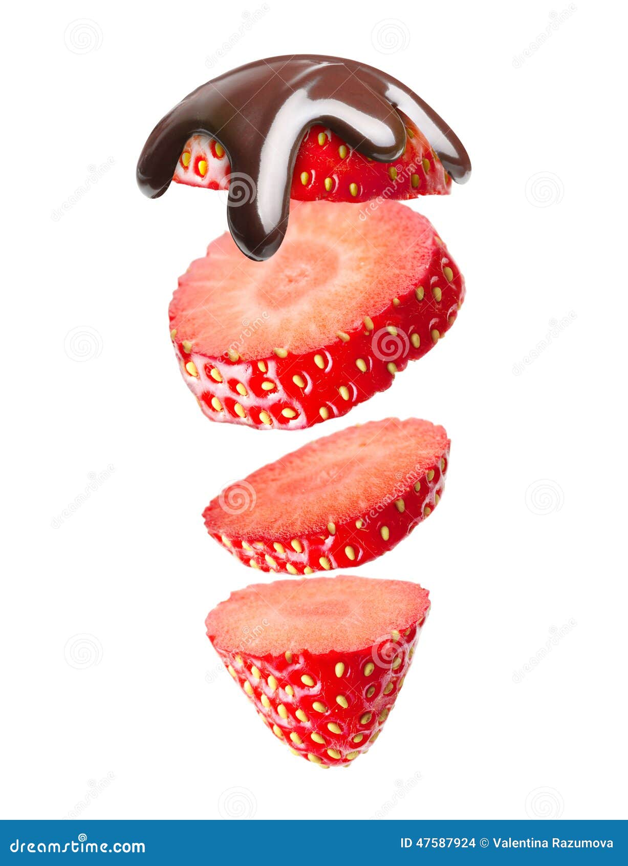 Falling strawberry stock photo. Image of brown, fall - 47587924