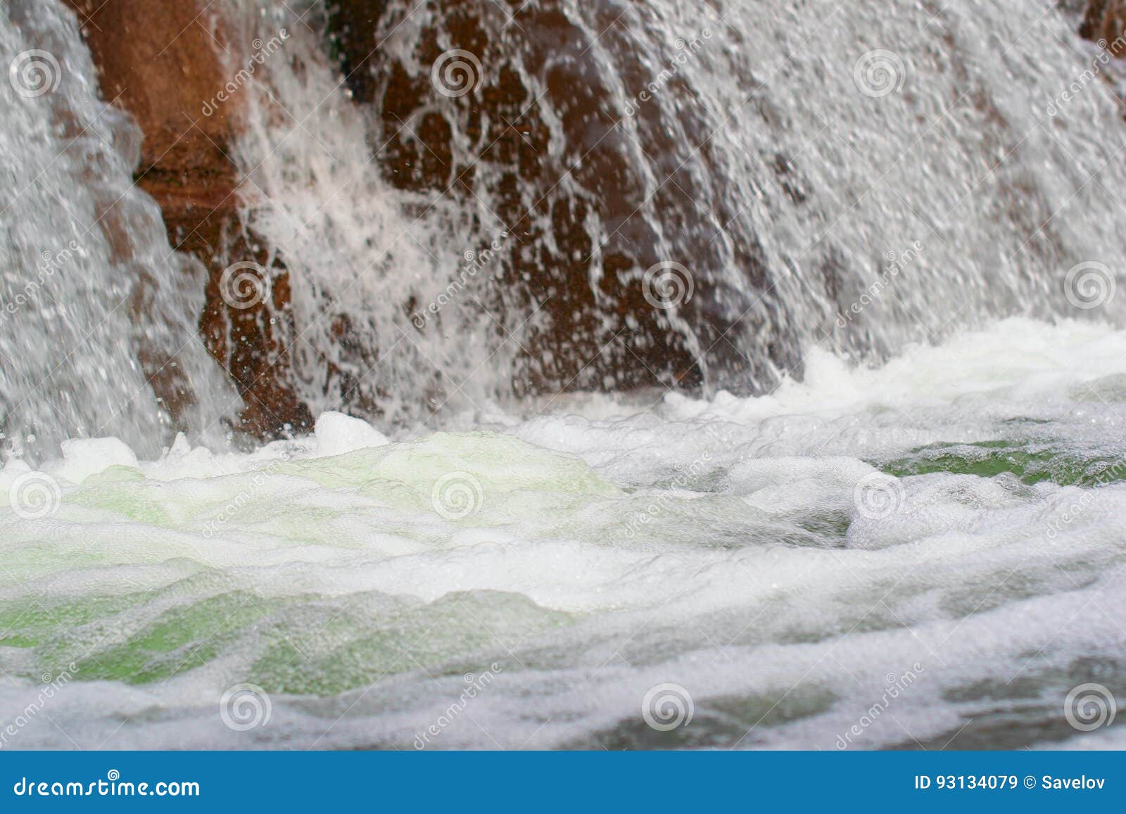 Falling stream of water stock image. Image of foam, drop - 93134079
