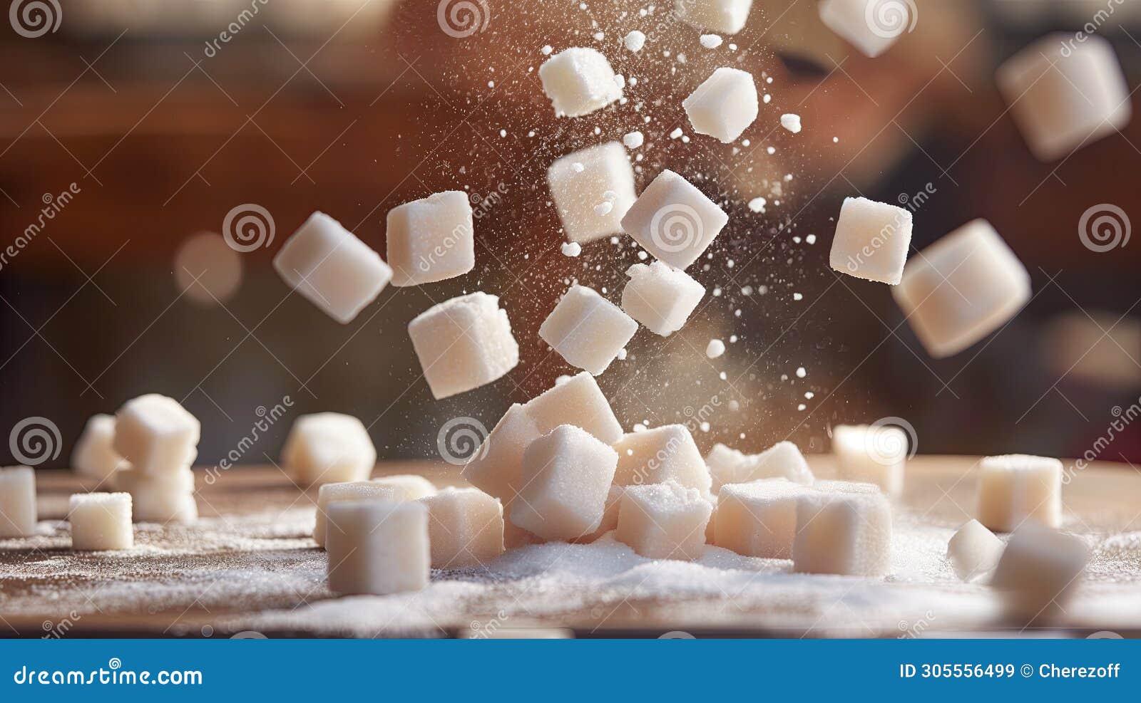 Falling Sugar Cubes stock illustration. Illustration of background ...
