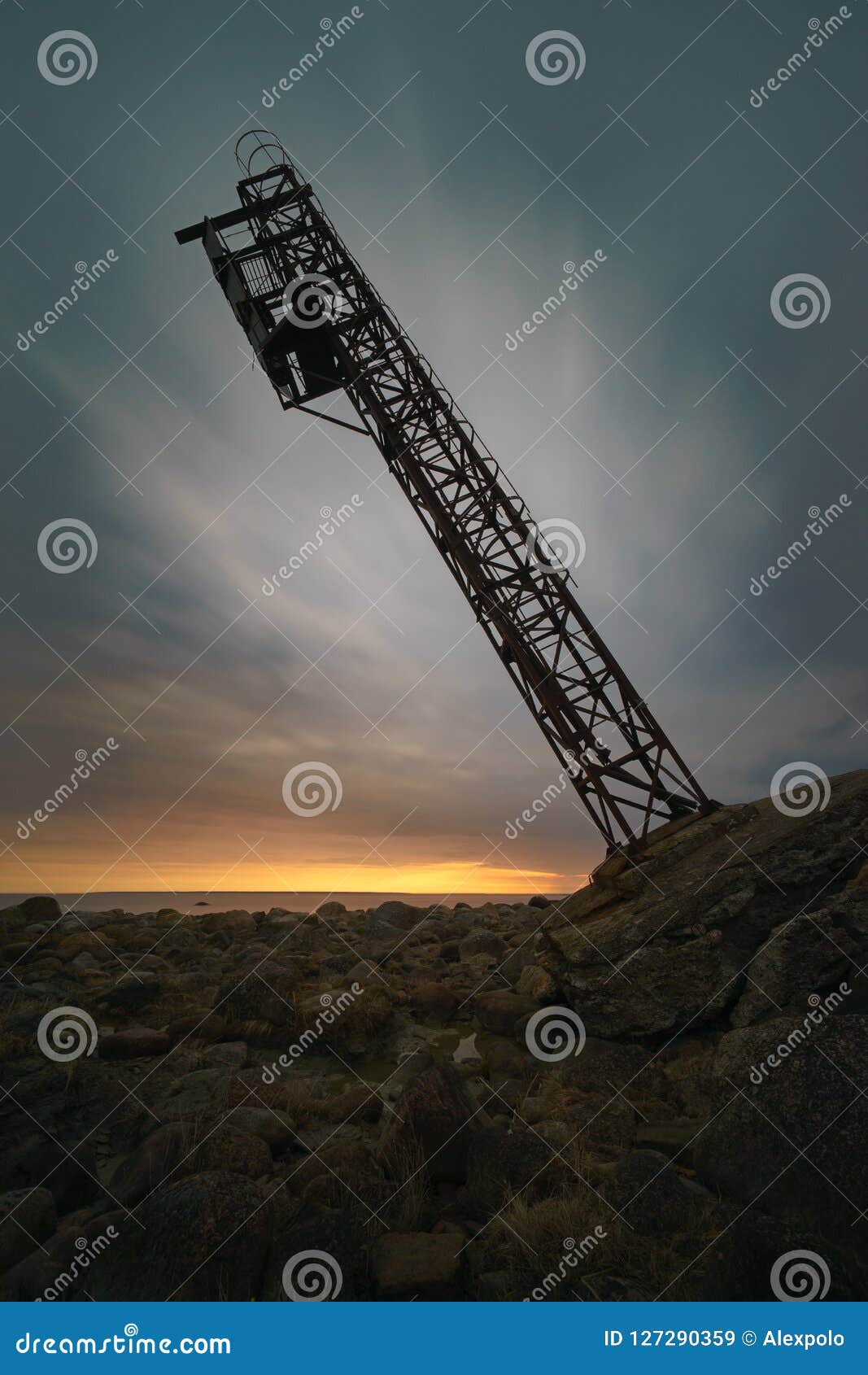 Falling Tower Of Syuyumbike Royalty-Free Stock Image | CartoonDealer ...