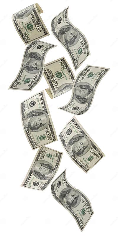 Falling US Money stock photo. Image of vertical, finance - 7152708