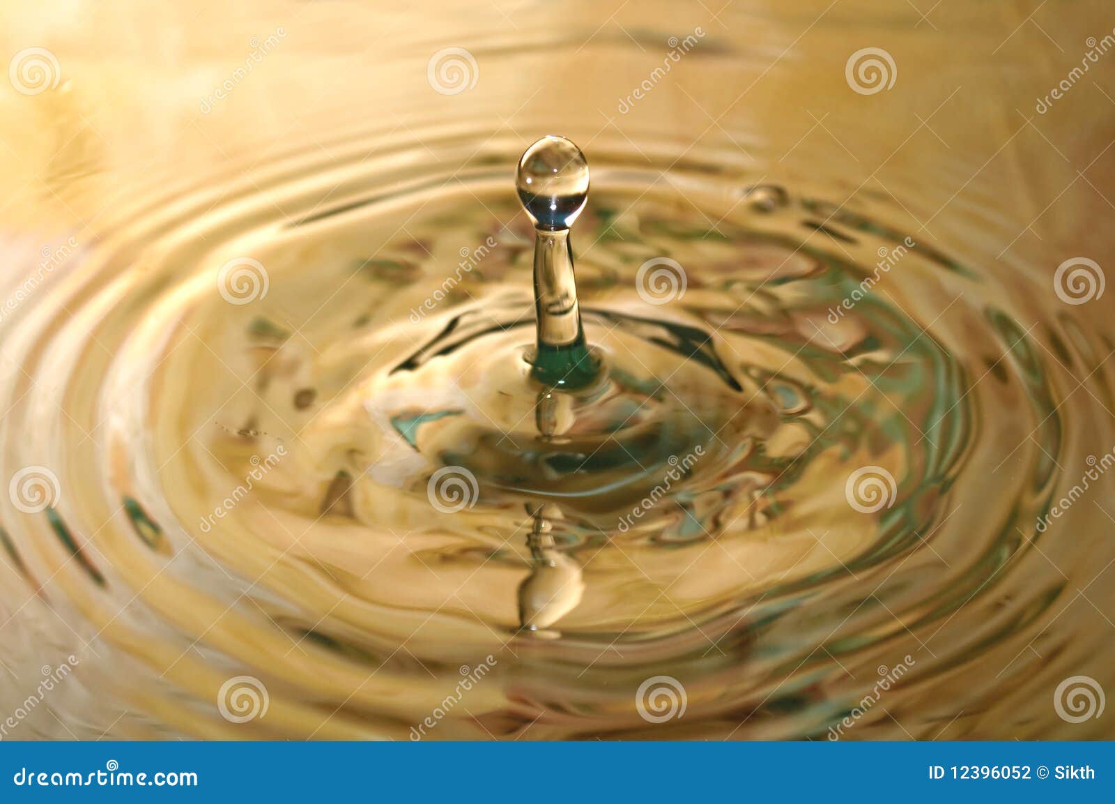 Falling Water Drop stock photo. Image of macro, liquid - 12396052