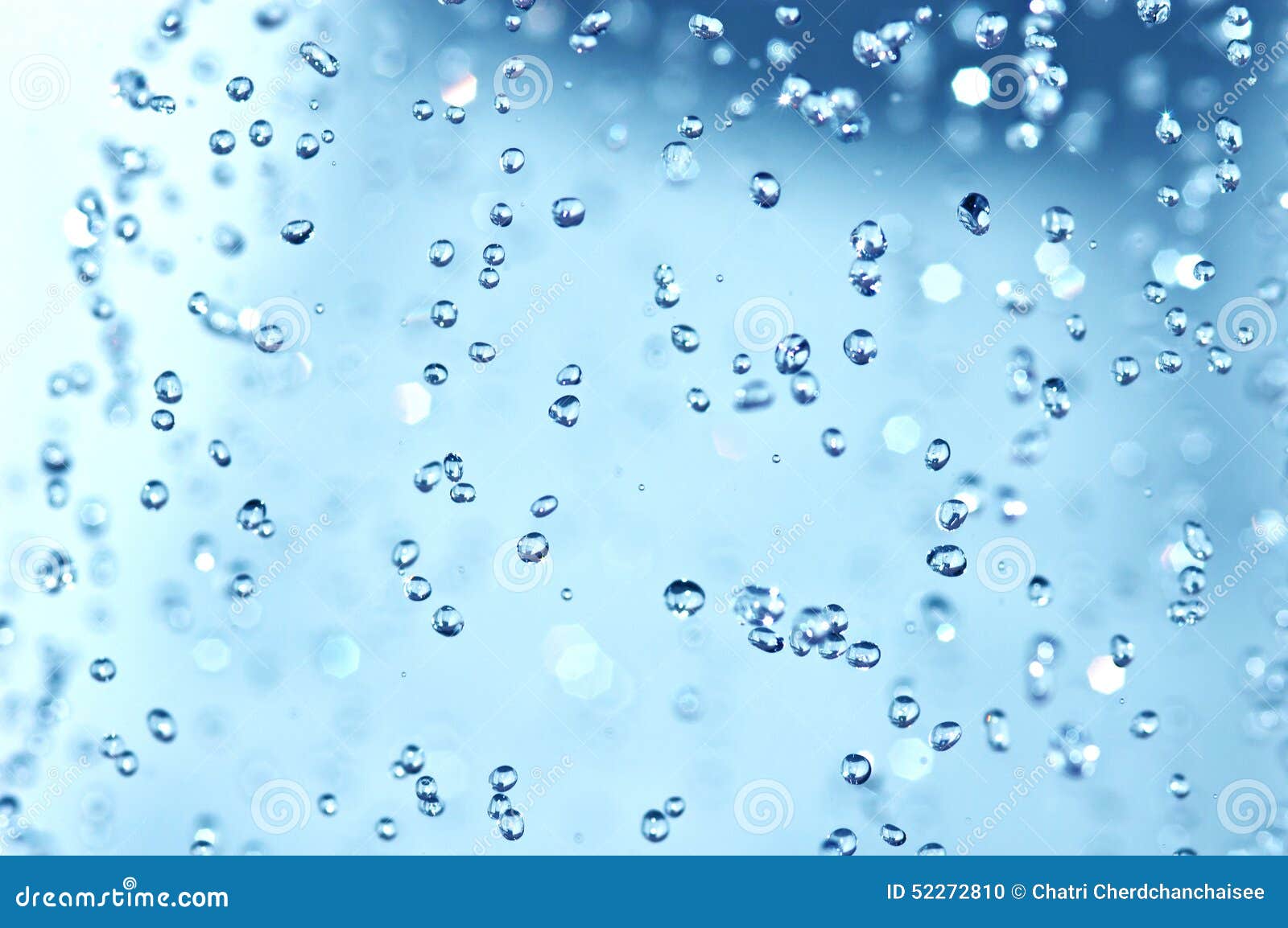 Falling water drops stock photo. Image of motion, freshness - 52272810