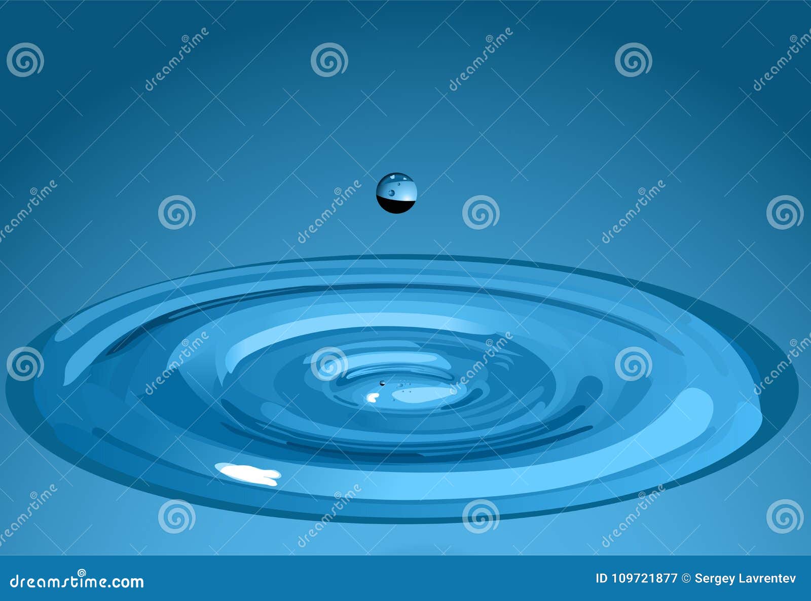 Falling Water Drops Texture. Vector Rain Isolated On Transparent ...