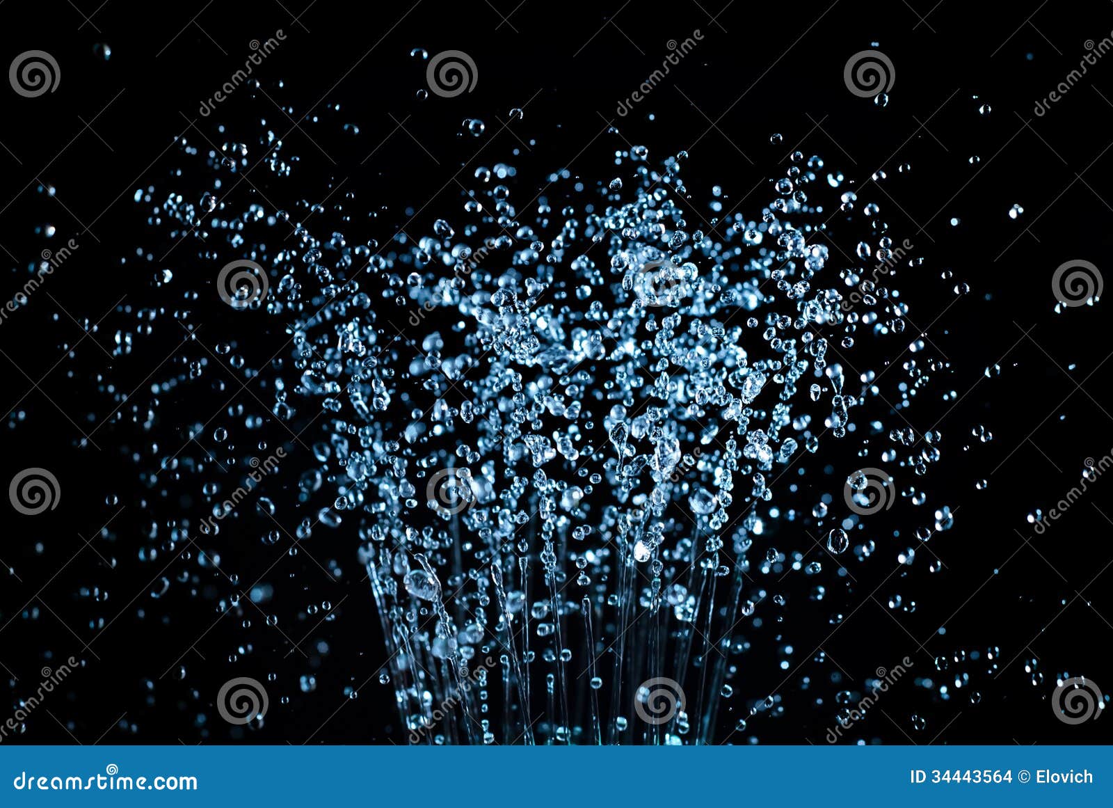 Falling water drops splash stock photo. Image of drip - 34443564