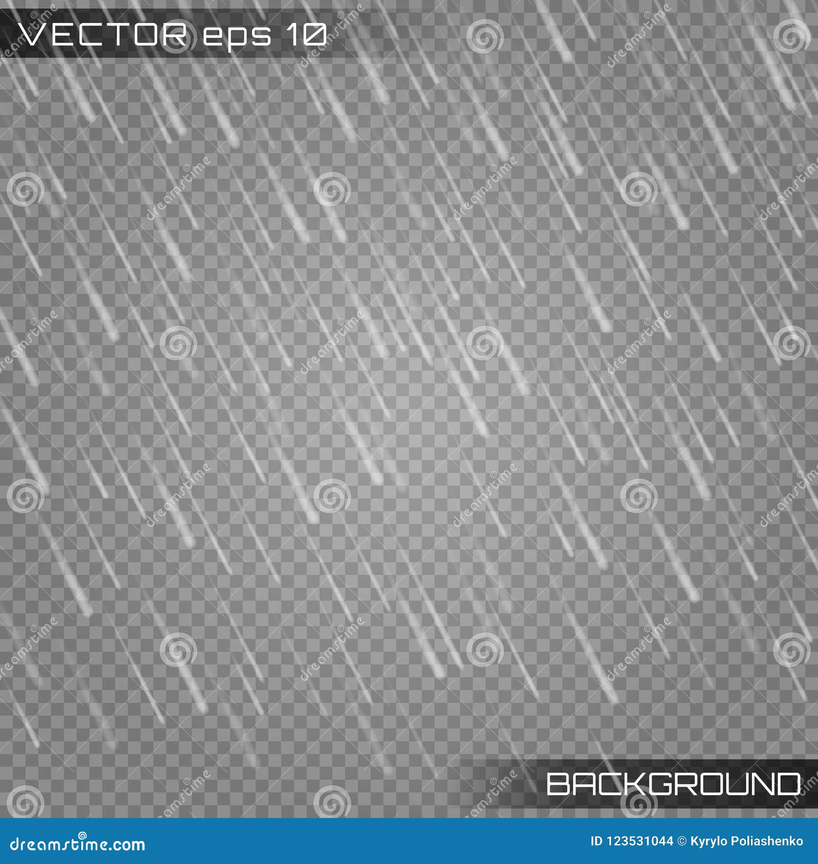 Falling Water Drops Texture. Stock Vector - Illustration of graphic ...