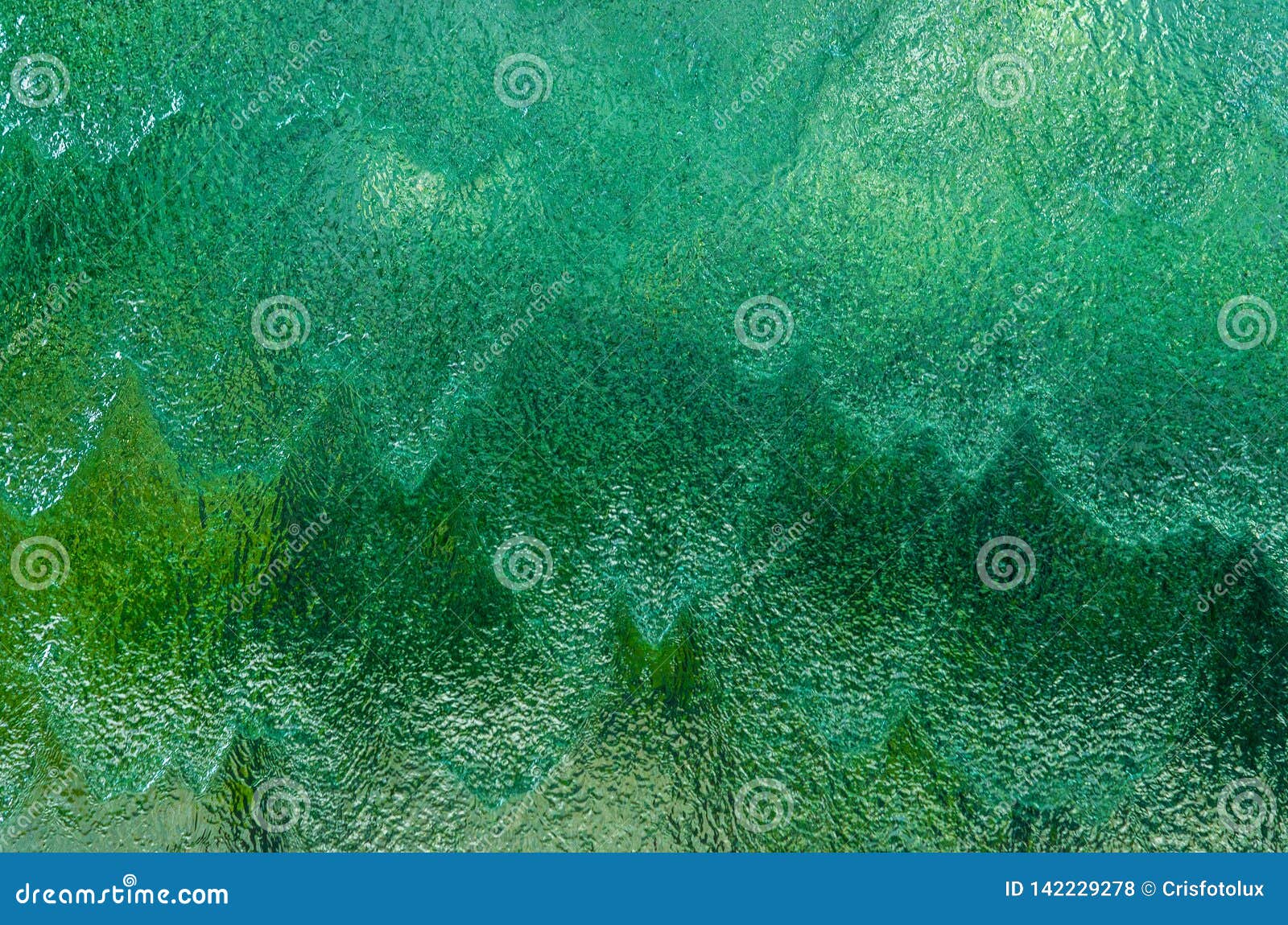 Falling Water Green and Emerald Background Stock Photo - Image of ...