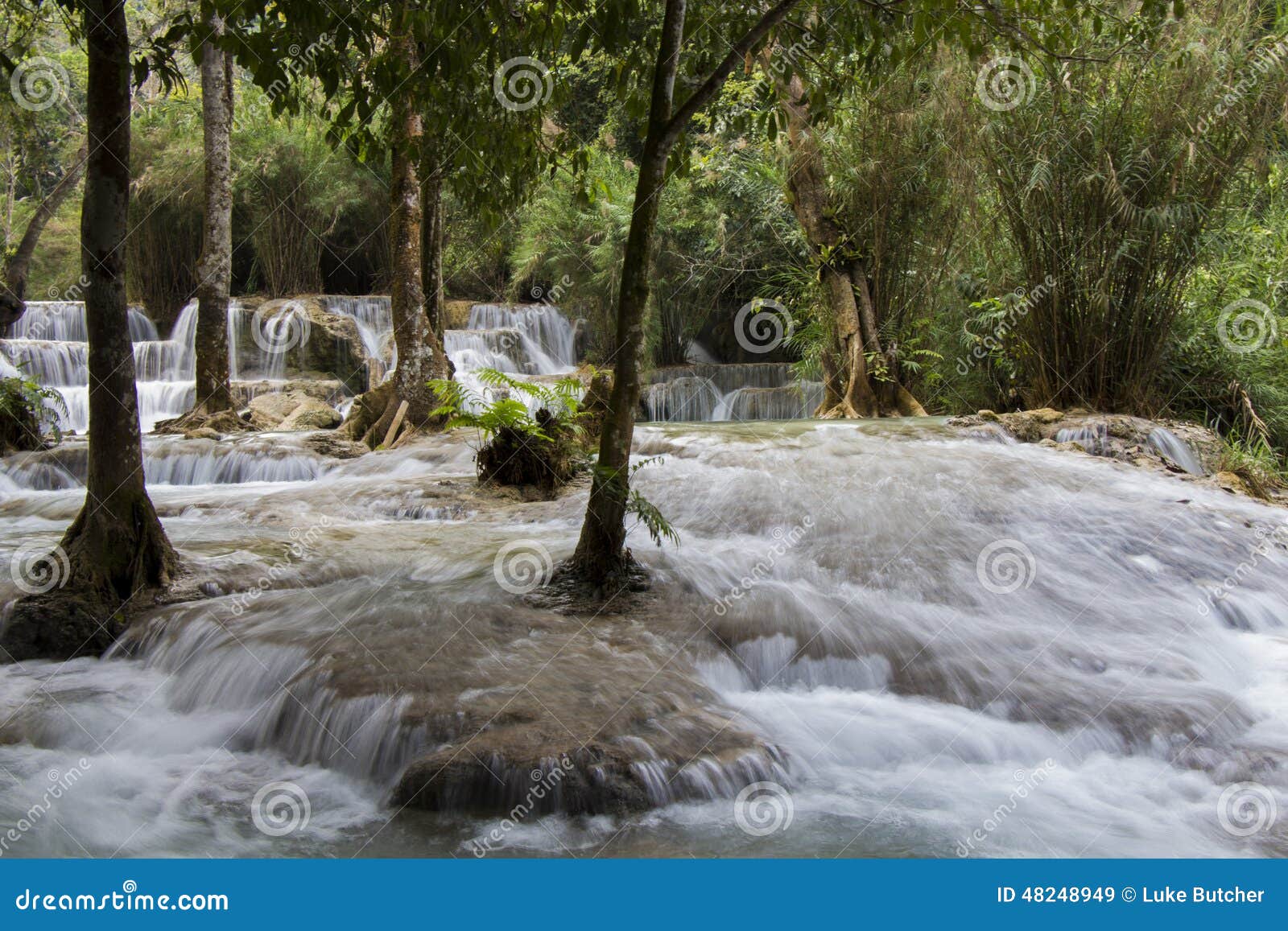 Falling Water stock image. Image of falling, water, clean - 48248949