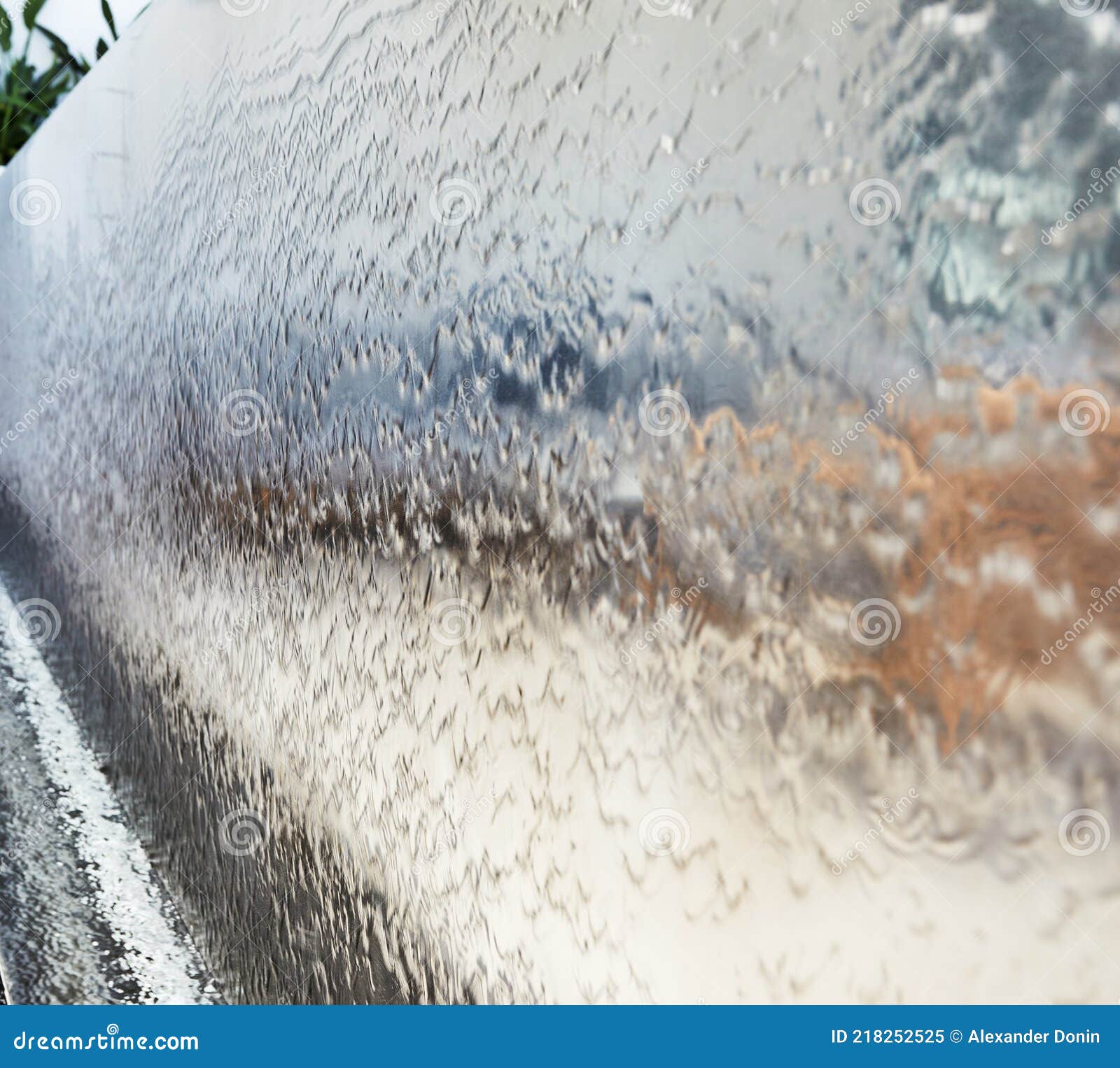 Falling Water Texture Over Wall Background in High Resolution Stock ...