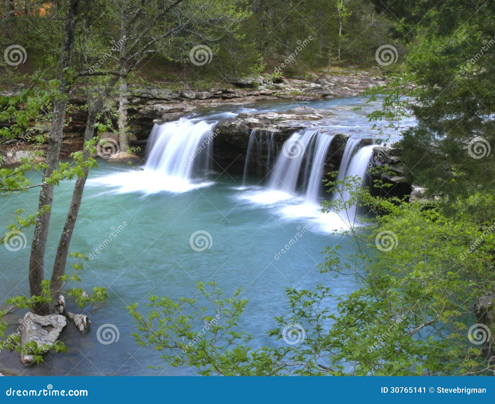 Falling Waters Falls stock image. Image of ozarks, backcountry - 30765141