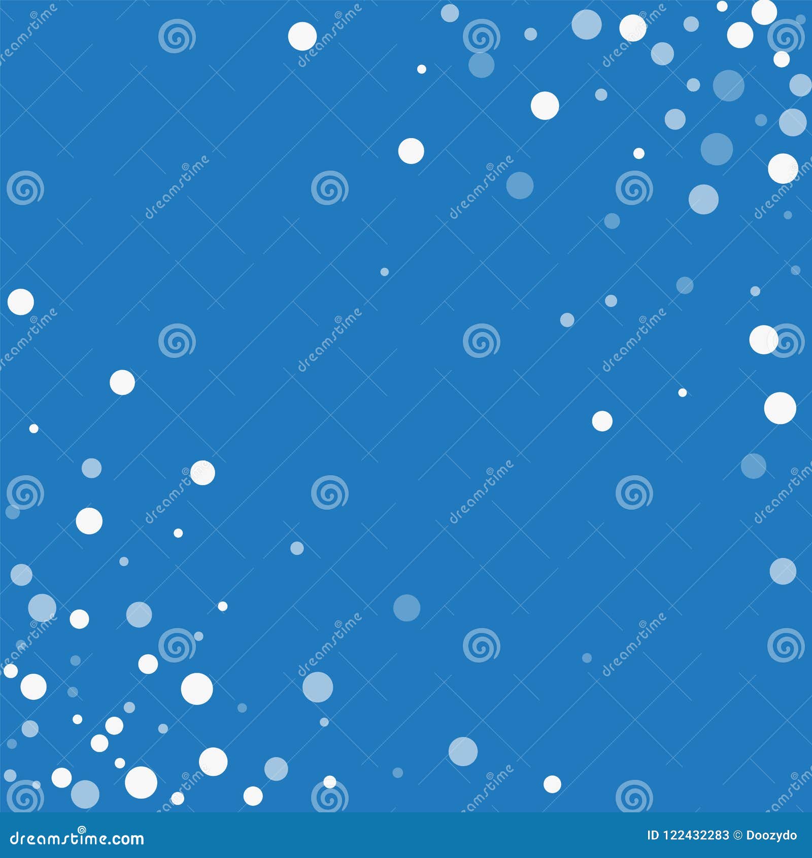 Falling white dots. stock vector. Illustration of christmas - 122432283