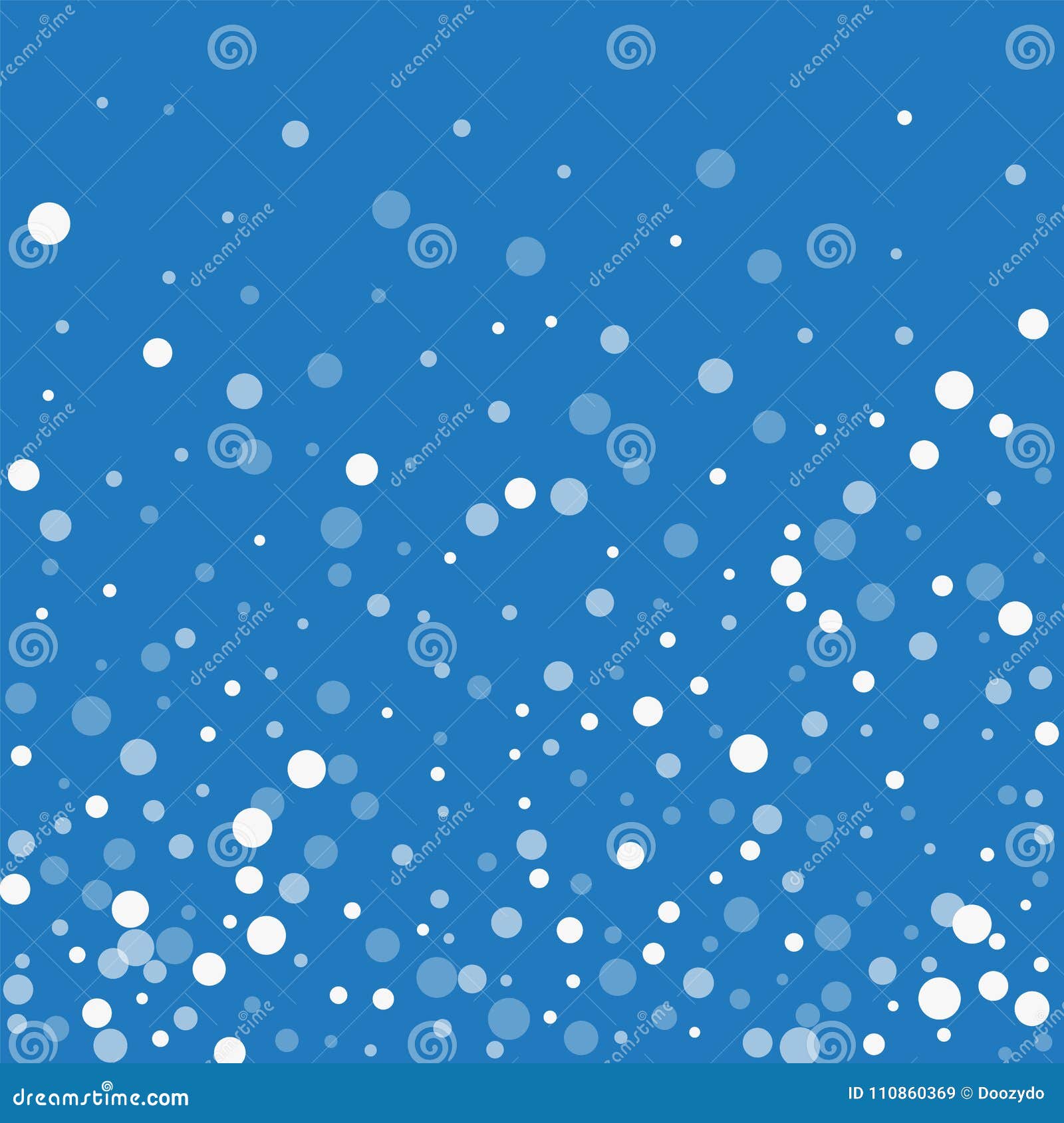 Falling white dots. stock vector. Illustration of bottom - 110860369