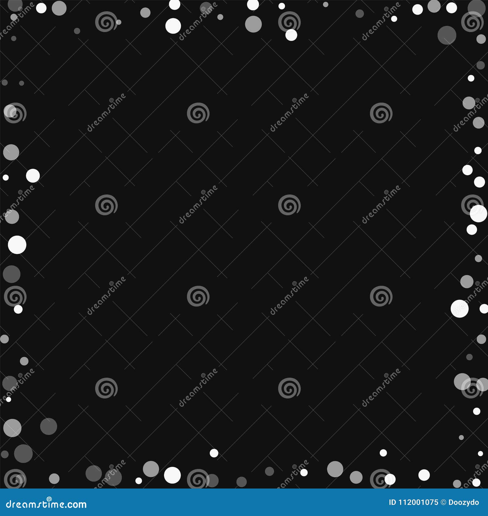 Falling white dots. stock vector. Illustration of holiday - 112001075