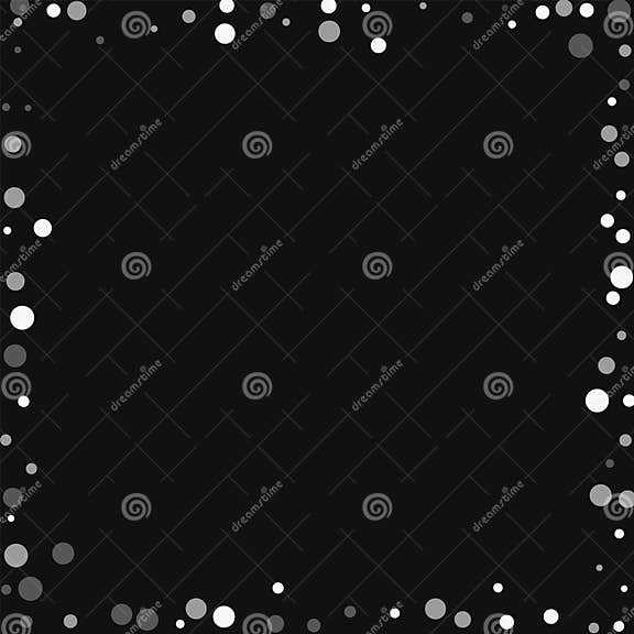 Falling white dots. stock vector. Illustration of holiday - 112001075