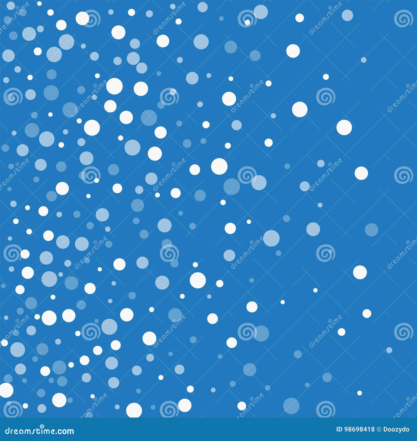Falling white dots. stock vector. Illustration of messy - 98698418