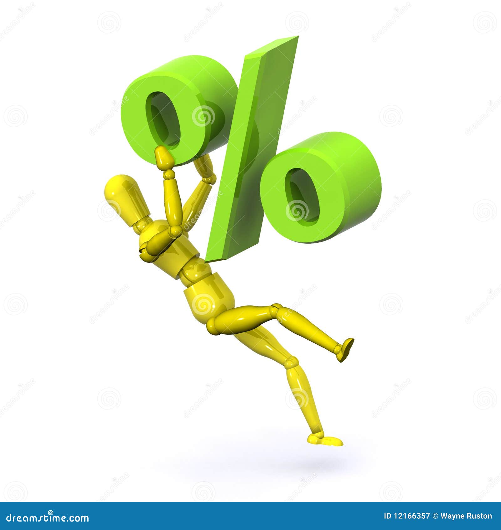 Fallinig Interest stock illustration. Illustration of pose - 12166357
