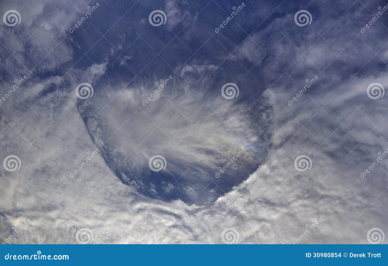 Fallstreak Hole stock photo. Image of rare, round, fallstreak - 30980854
