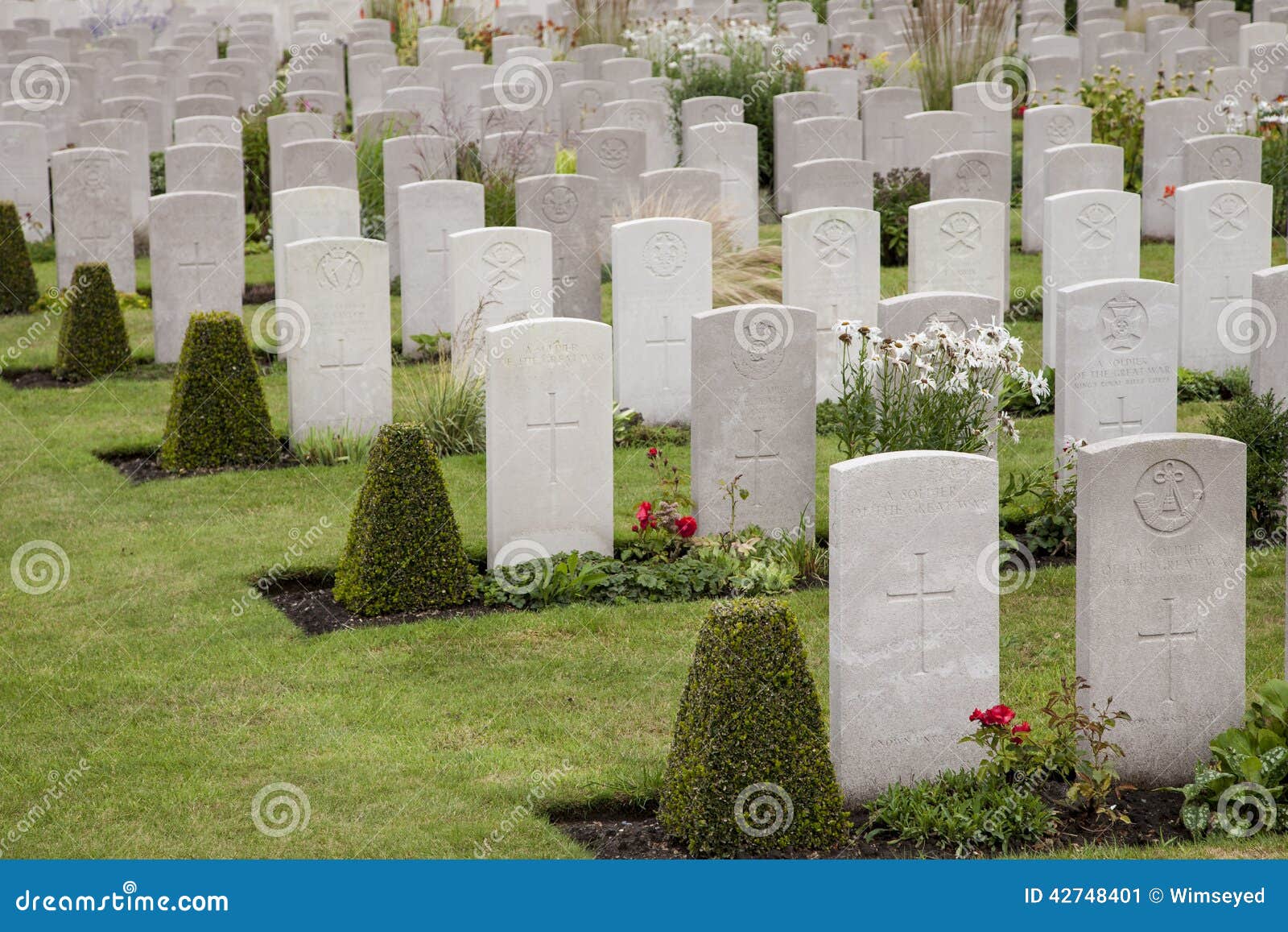 Flanders fields stock image. Image of monument, wounded - 42748401