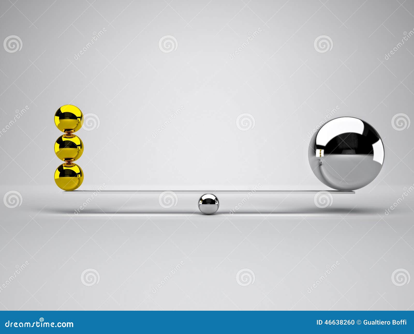 False balance stock illustration. Illustration of iron - 46638260