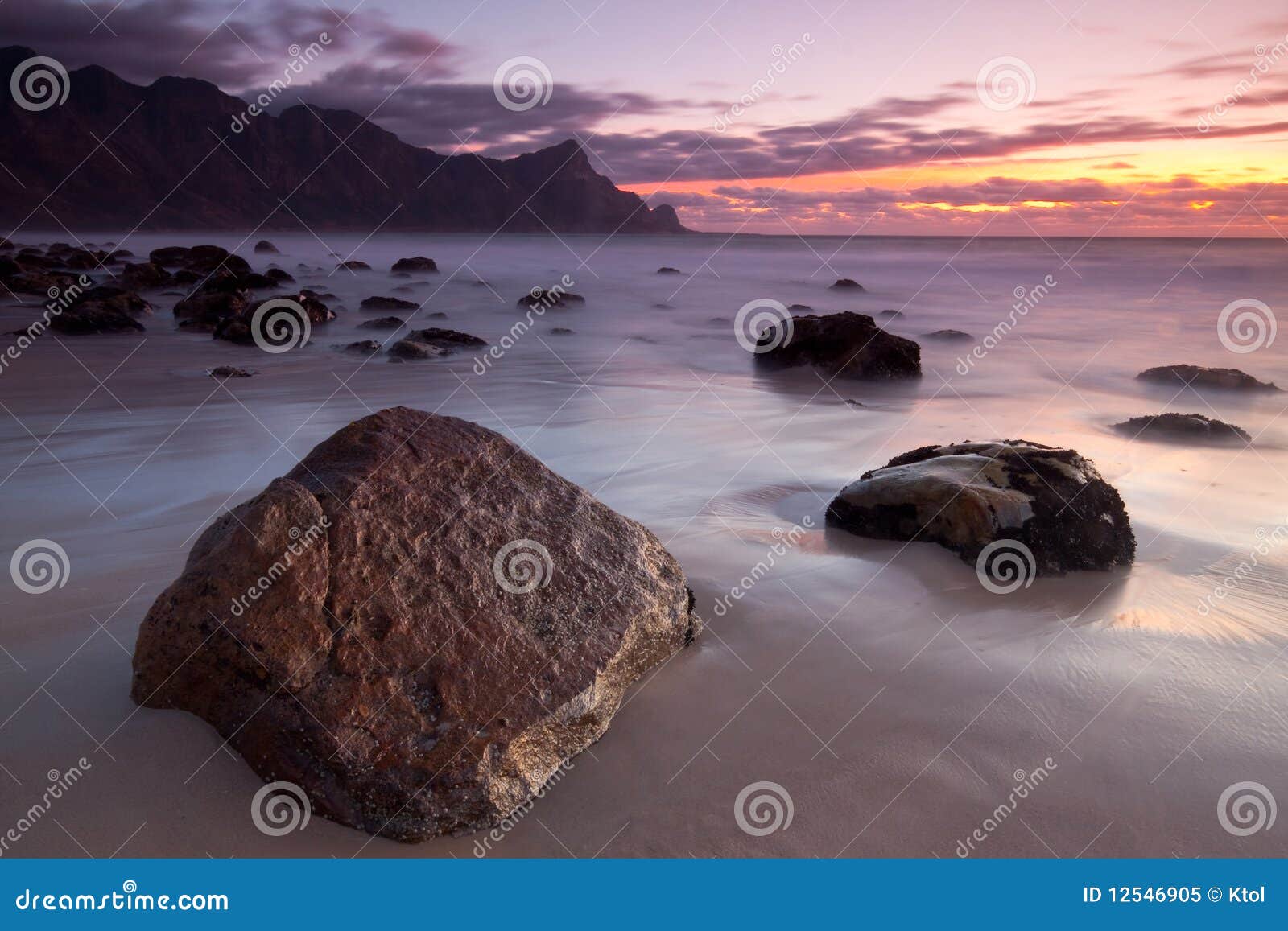 False Bay stock image. Image of moutain, rocks, kogel - 12546905