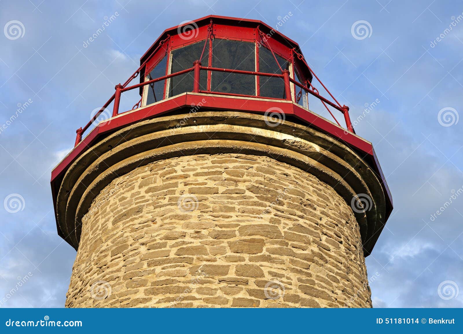 False Duck Island Lighthouse Stock Photo - Image of shore, milford ...