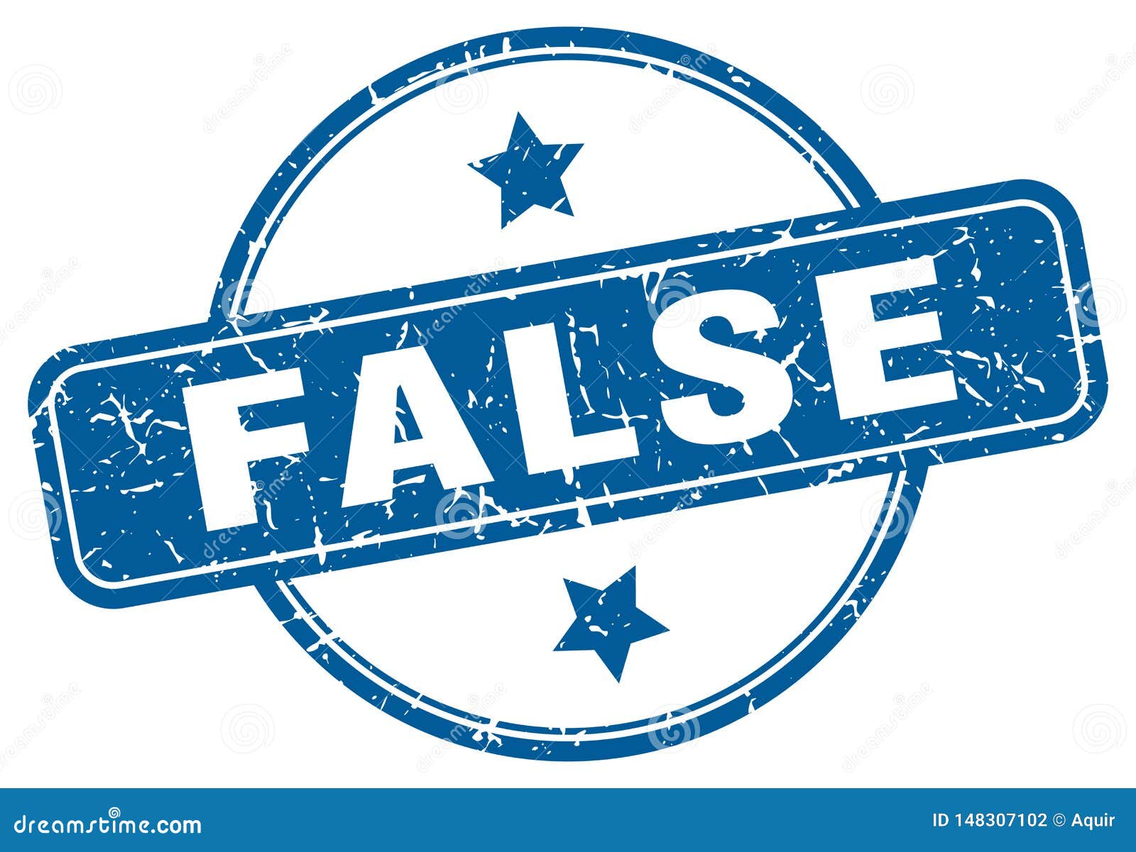 False stamp stock vector. Illustration of sticker, circle - 148307102