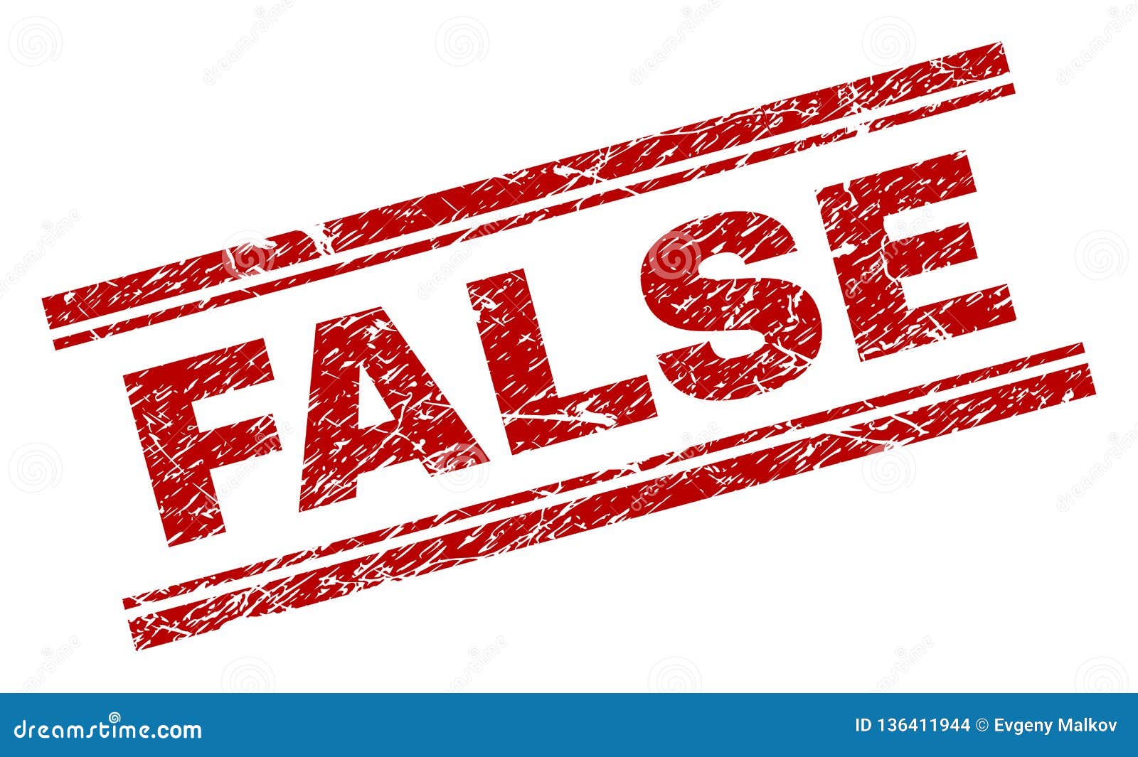 Scratched Textured FALSE Stamp Seal Stock Vector - Illustration of ...