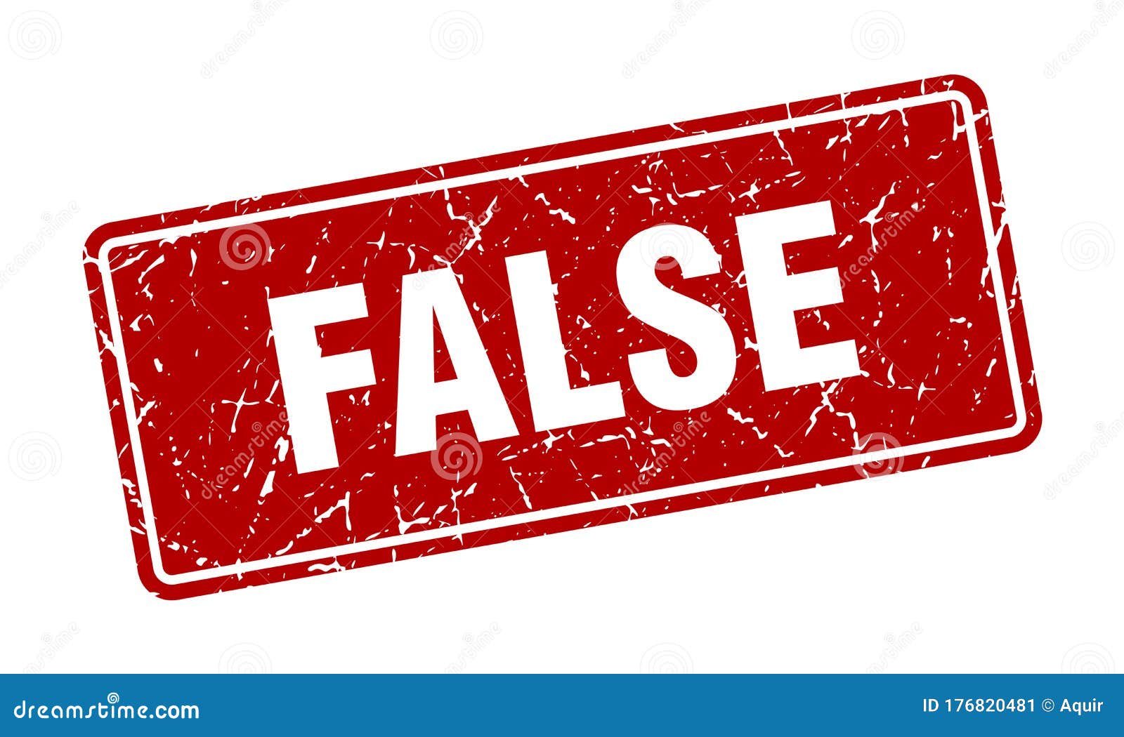 False Sign. False Grunge Stamp Stock Vector - Illustration of sticker ...