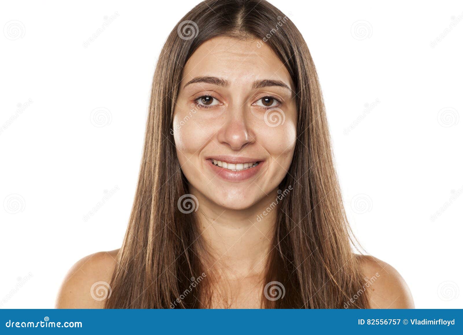 False smile stock image. Image of closeup, emotion, studio - 82556757