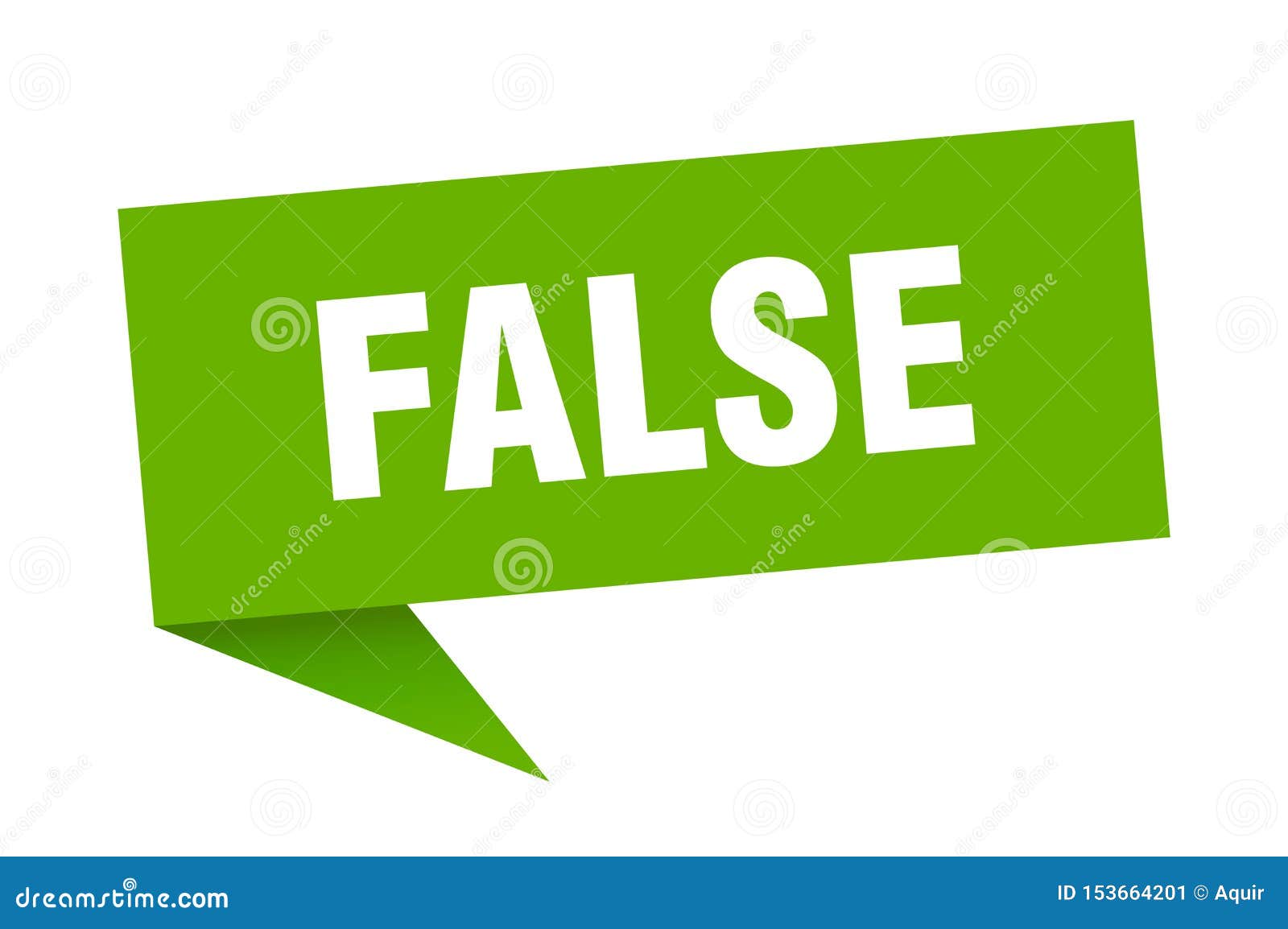 False speech bubble. stock vector. Illustration of background - 153664201