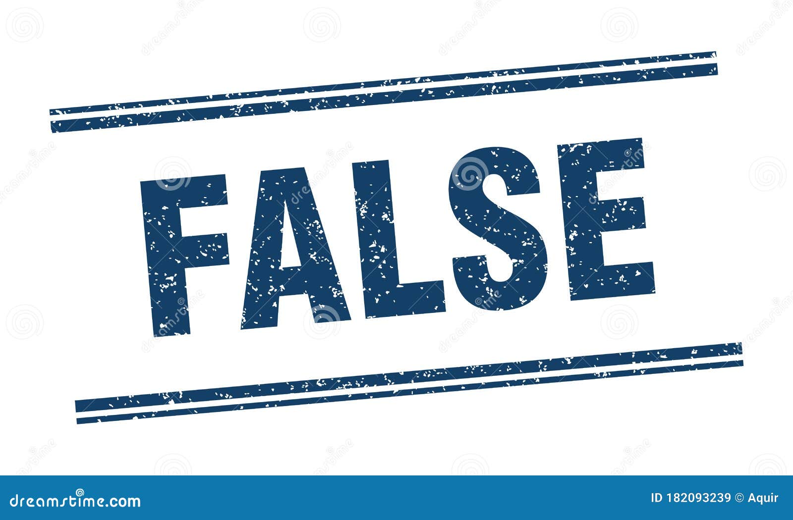 False Stamp Vector Illustration | CartoonDealer.com #106381804