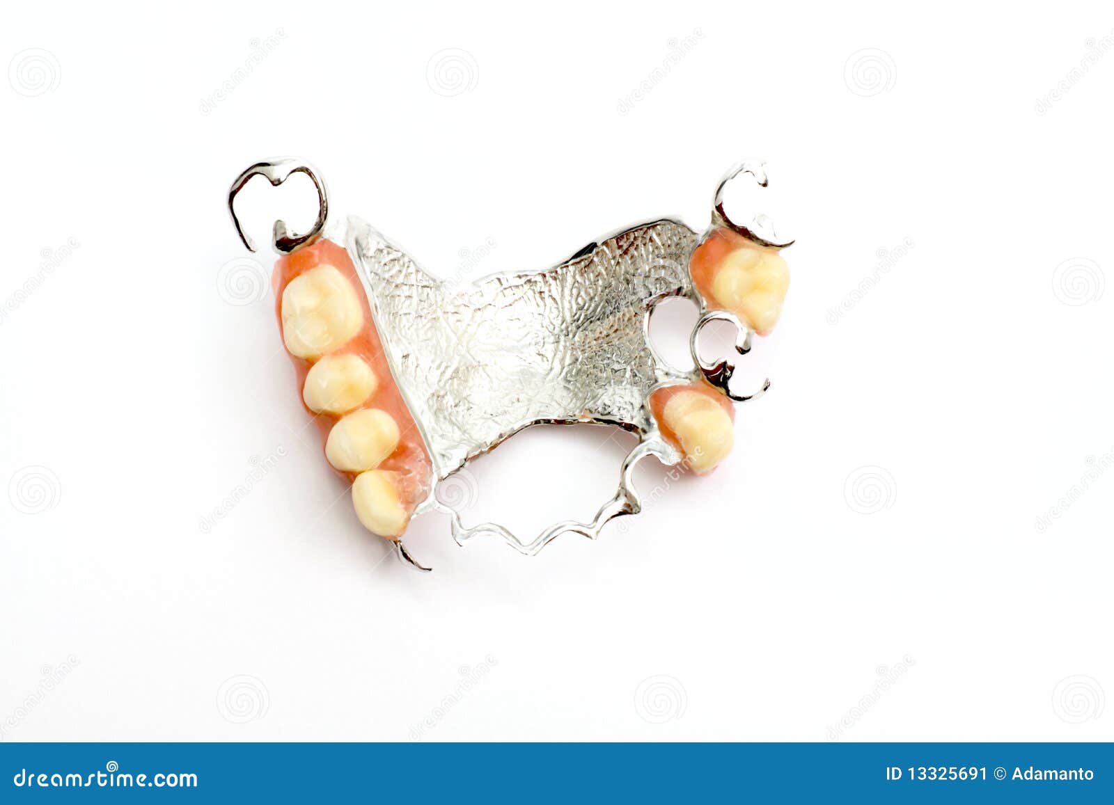 False Teeth (Denture, Crown, Bridge) Stock Image - Image of mouth ...