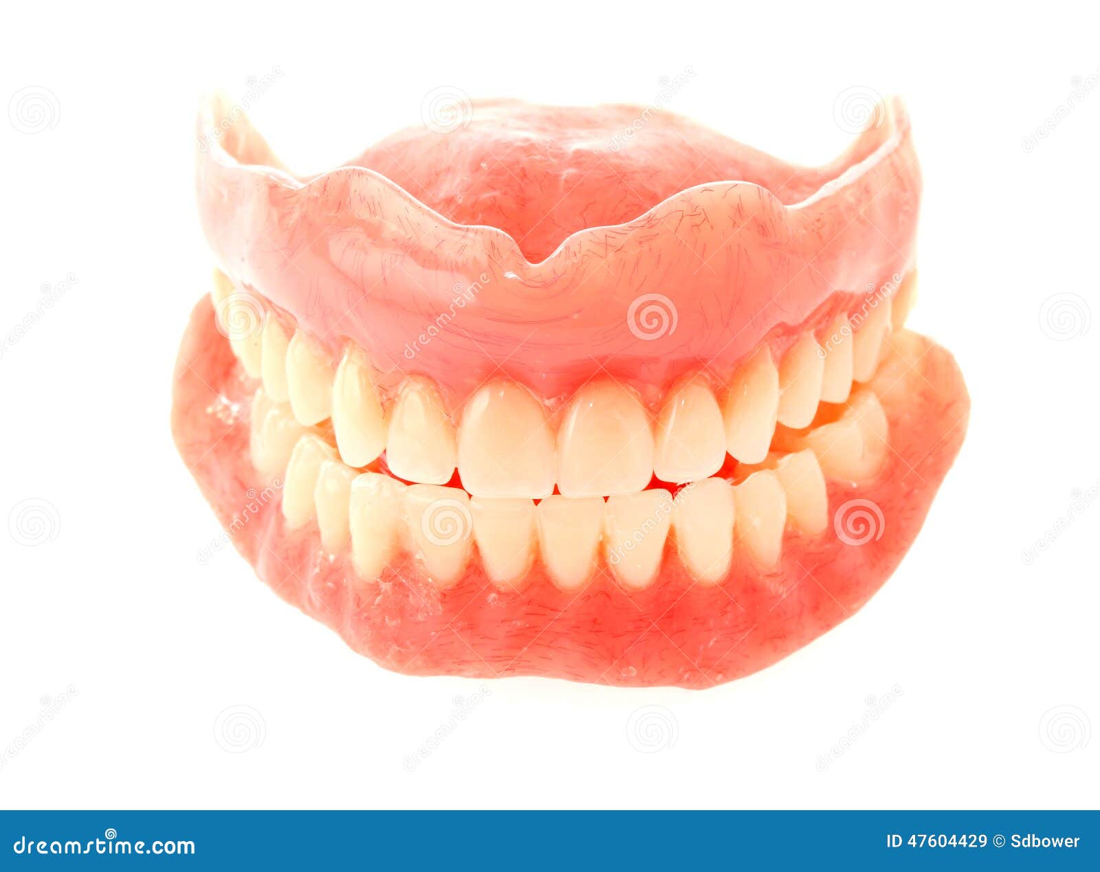 False Teeth Isolated on White Stock Image - Image of white, teeth: 47604429