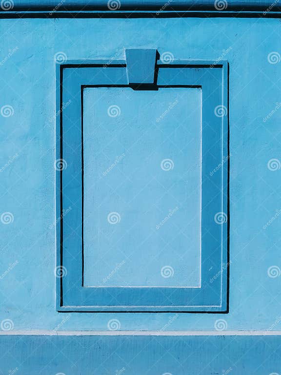 False Window Frame on the Wall As Copy Space Stock Photo - Image of ...