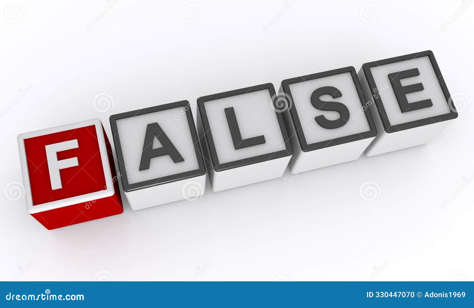 False Word On White Stock Photography | CartoonDealer.com #307926254