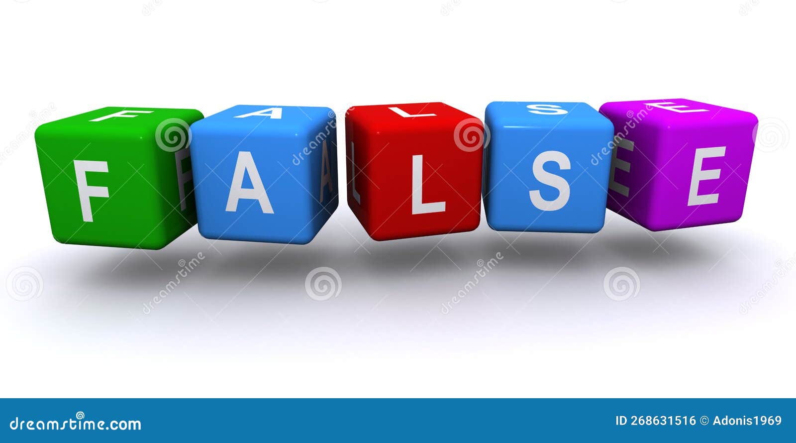 False Word On White Stock Photography | CartoonDealer.com #307926254