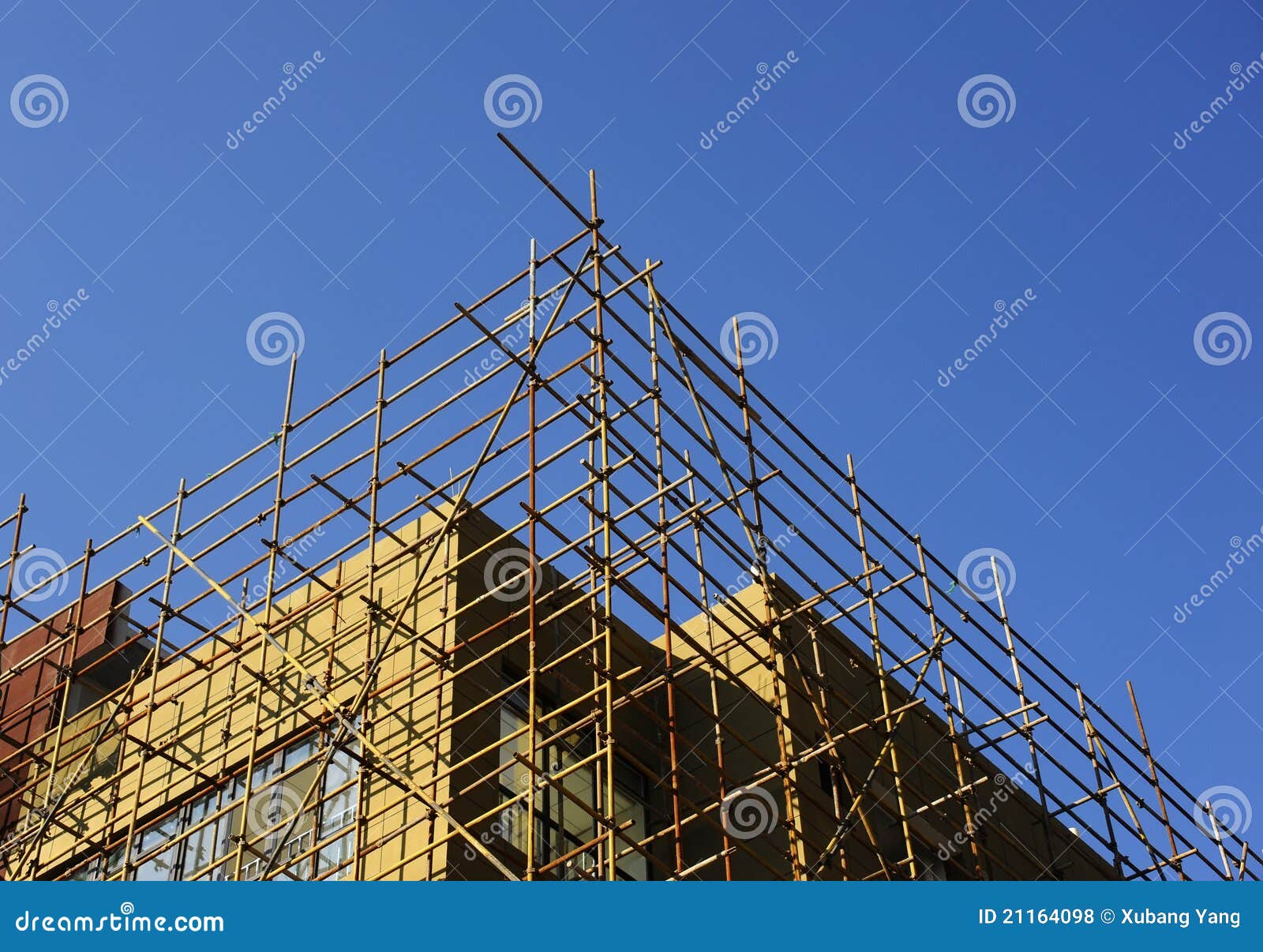 Falsework stock photo. Image of geometrical, frame, catenation - 21164098