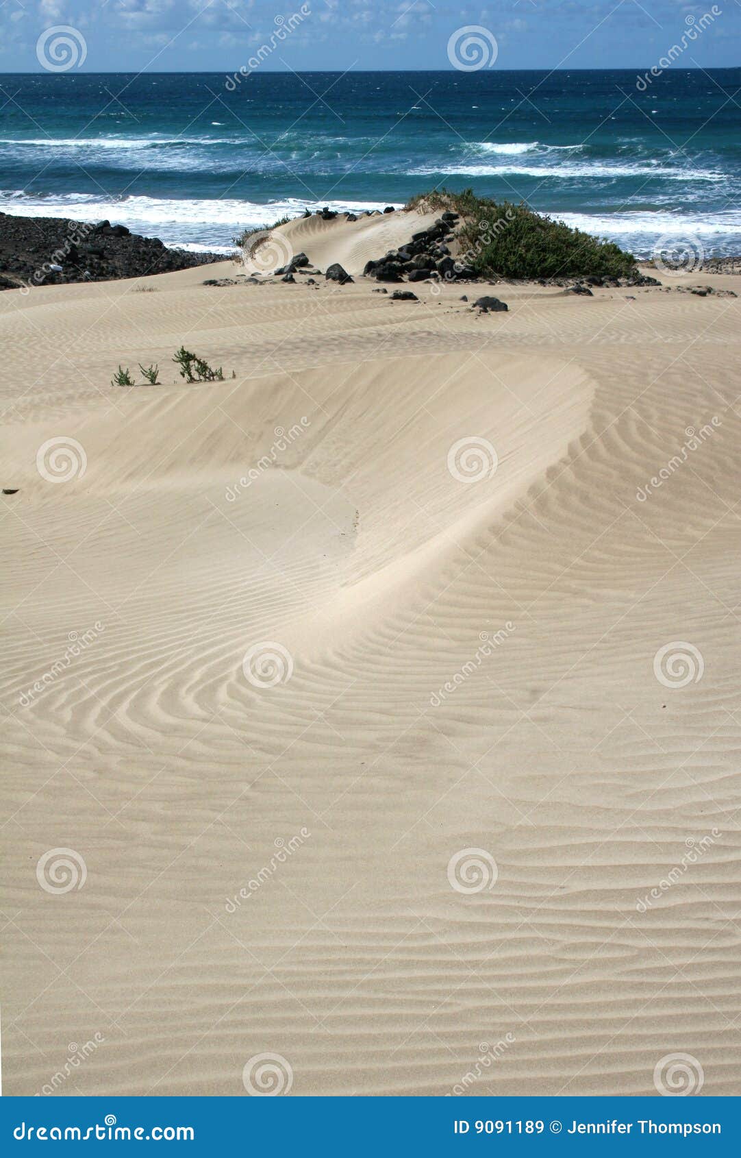 Famara beach, Lanzarote stock image. Image of beach, clouds - 9091189